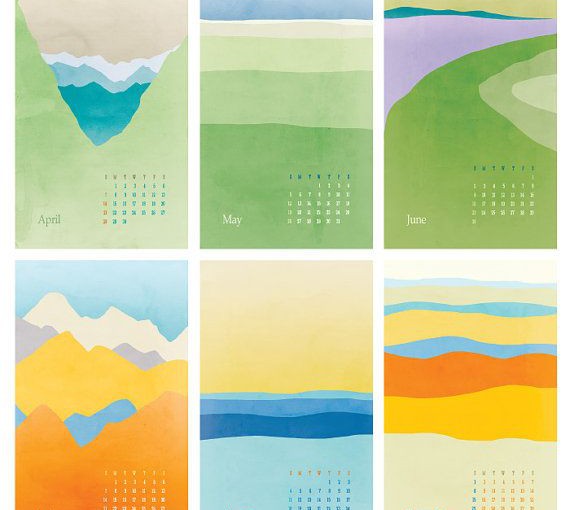 5 Interesting Custom Calendar Ideas | Unique Monthly Calenders